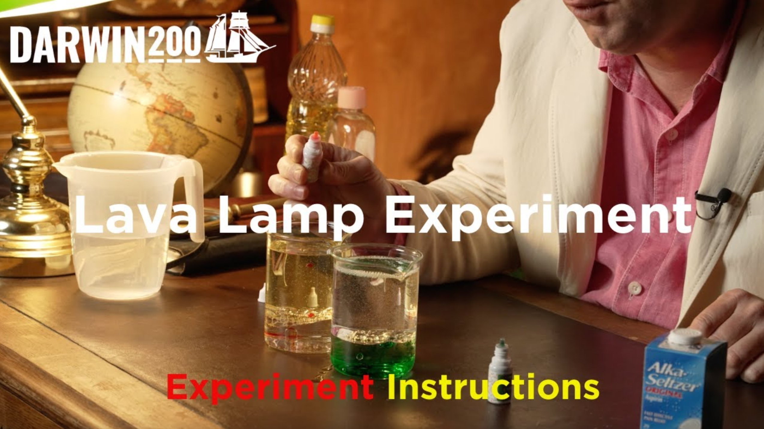 Making a Lava Lamp Experiment - World's Most Exciting Classroom